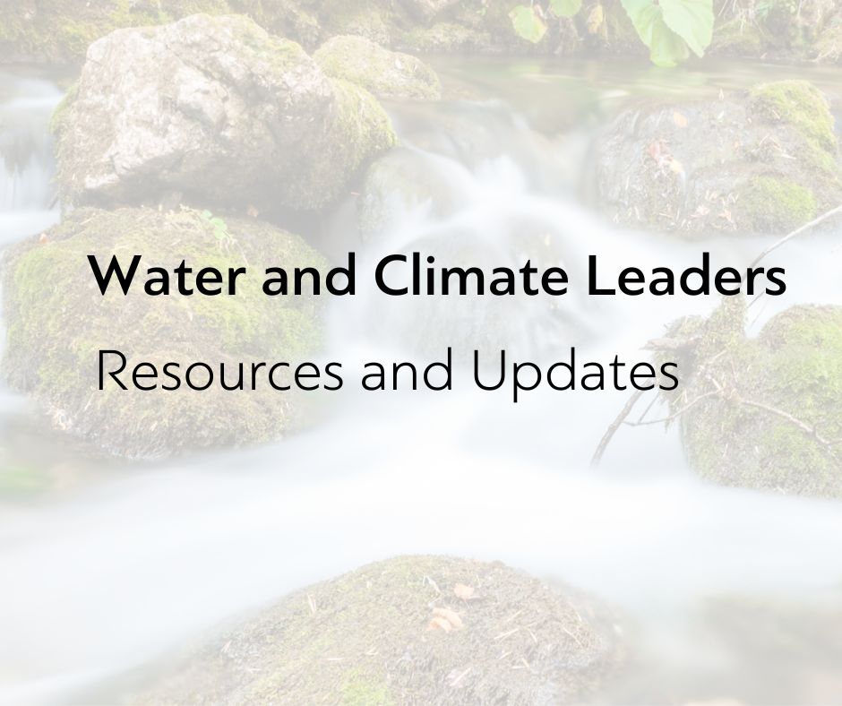 Water and Climate Leaders' Resources - Water and Climate Coalition